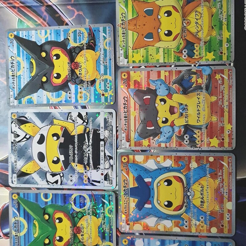 Pikachu Cosplay Cards - Etsy