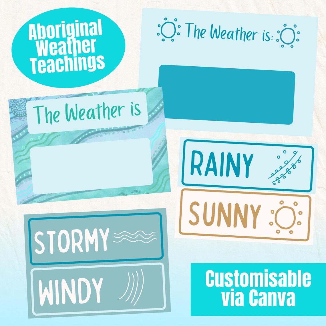 Aboriginal Weather BUNDLE - Classroom & NAIDOC Resources - Etsy