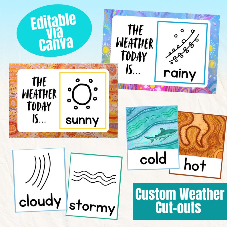 Aboriginal Weather BUNDLE - Classroom & NAIDOC Resources - Etsy