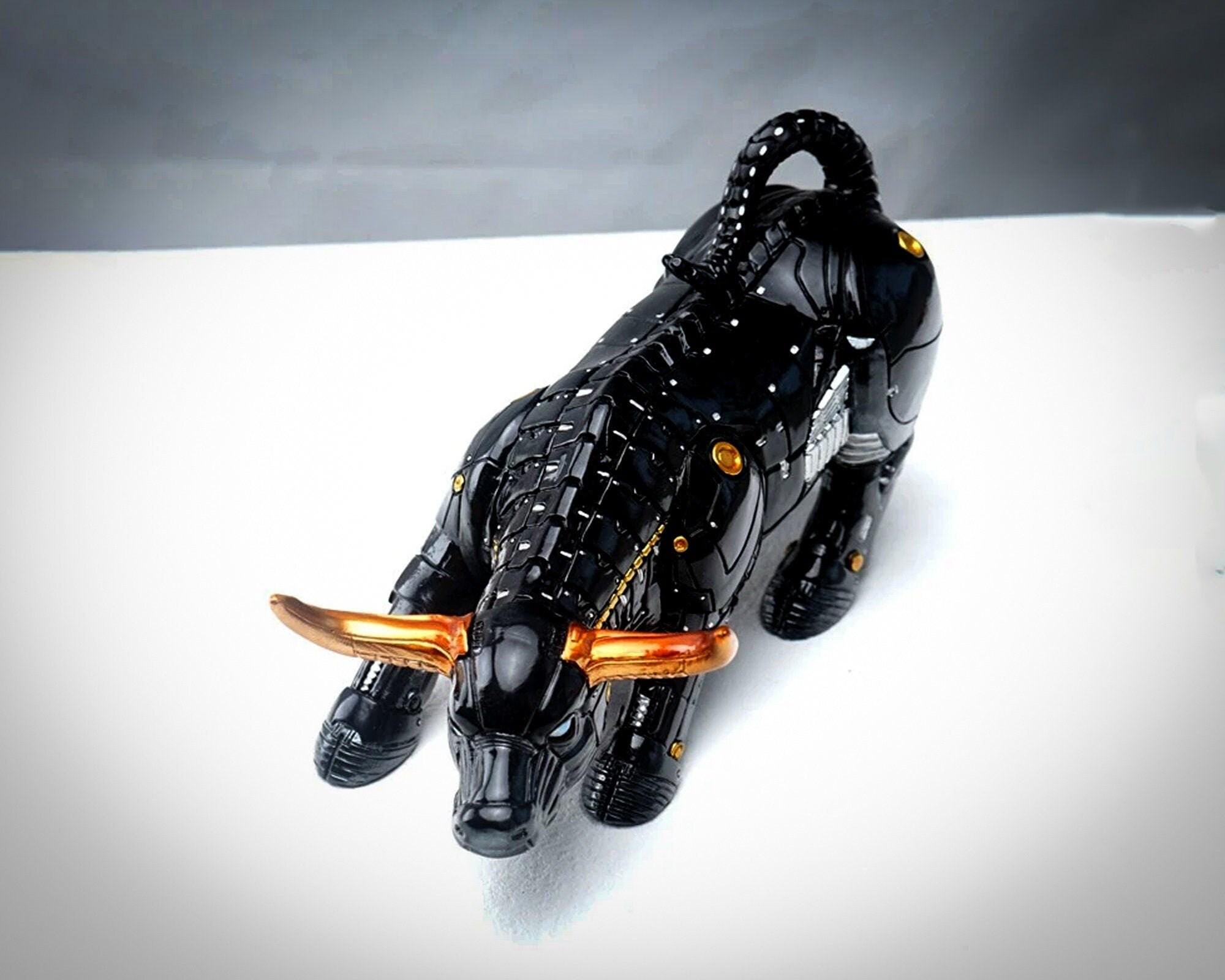 Miami Bull Model, Souvenir Statue, Robot Sculpture, Wall Street Bull ...