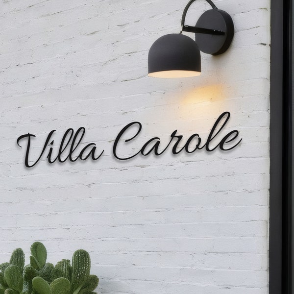 House Name Sign - Etsy