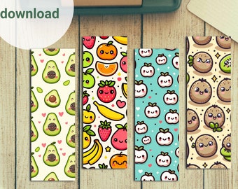 Cute Printable Bookmarks, Digital Bookmark, Instant Download - Etsy