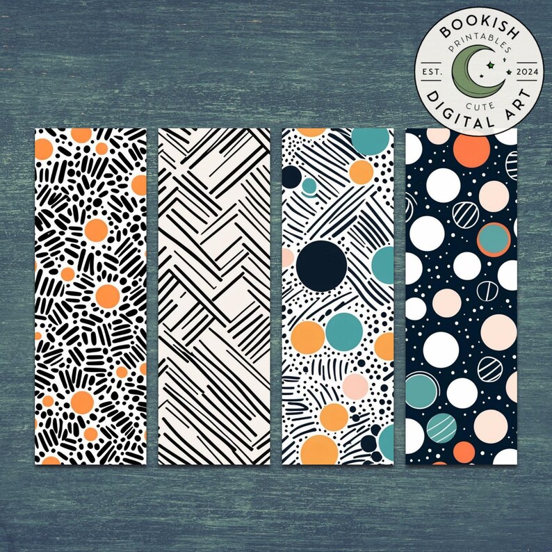 Digital Bookmark | Printable Bookmarks | Instant Download | PDF ...