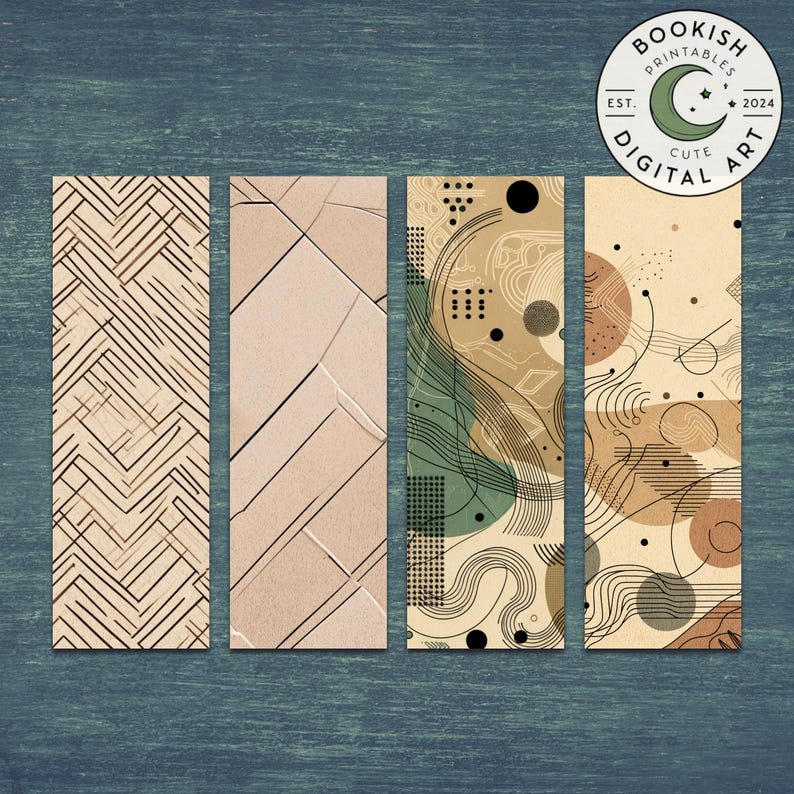 Digital Bookmark | Printable Bookmarks | Instant Download | PDF ...