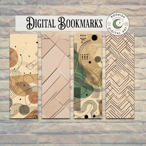 Digital Bookmark | Printable Bookmarks | Instant Download | PDF ...