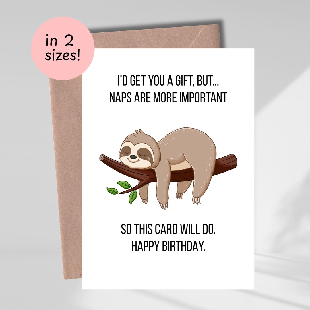 Printable Funny Sarcastic Birthday Card | Funny Koala Birthday Card ...
