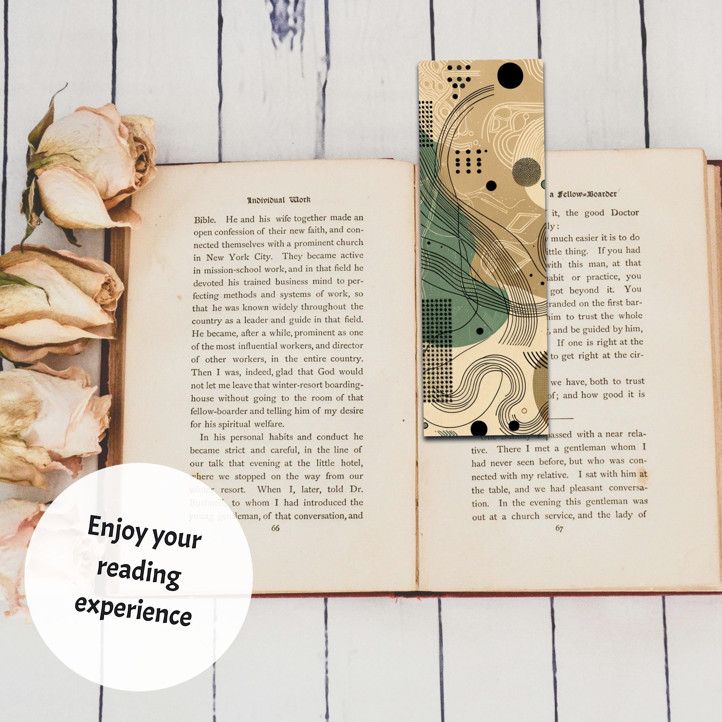 Digital Bookmark | Printable Bookmarks | Instant Download | PDF ...