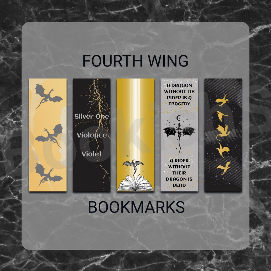 Printable Bookmarks Fourth Wing | Iron Flame | Digital Download ...