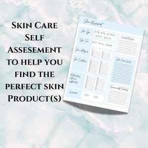 Skincare Routine Template Simple Chart With Recomended Skincare Routine ...