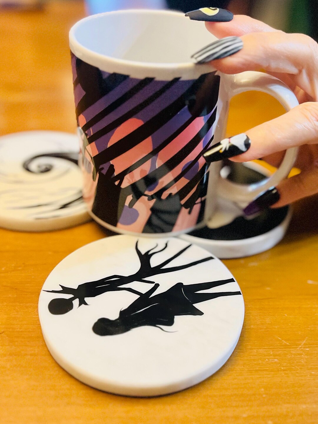 Custom Made Coasters With Custom Made Mug Design Bundles Set for ...