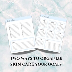 Skincare Routine Template Simple Chart With Recomended Skincare Routine ...