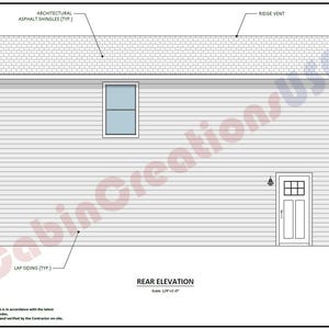 16'x36' Two-story Bunkhouse Plans - Etsy