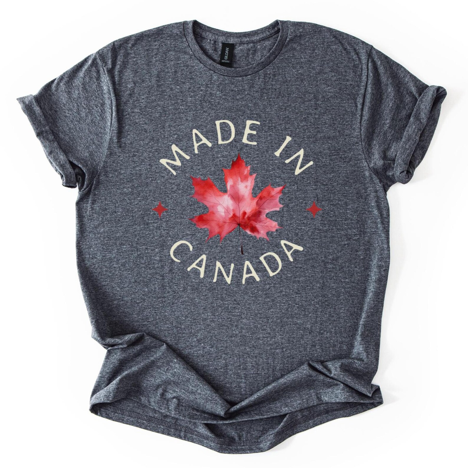 Made in Canada Unisex T-shirt, Canadian Pride Tee, Buy Canadian Shirt ...