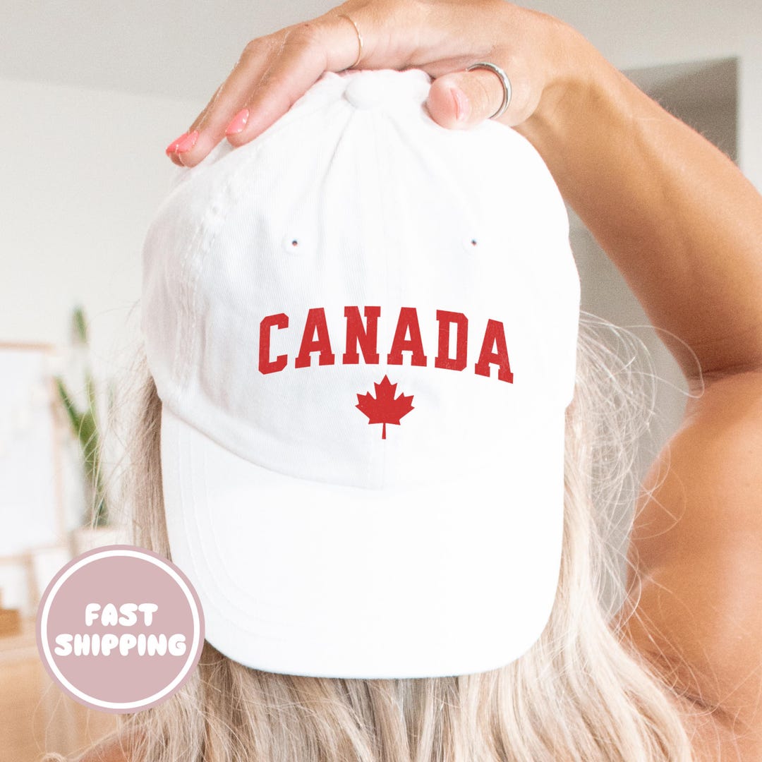 Canada Baseball Cap, Canada Maple Leaf Hat, Canadian Patriotic Hat ...