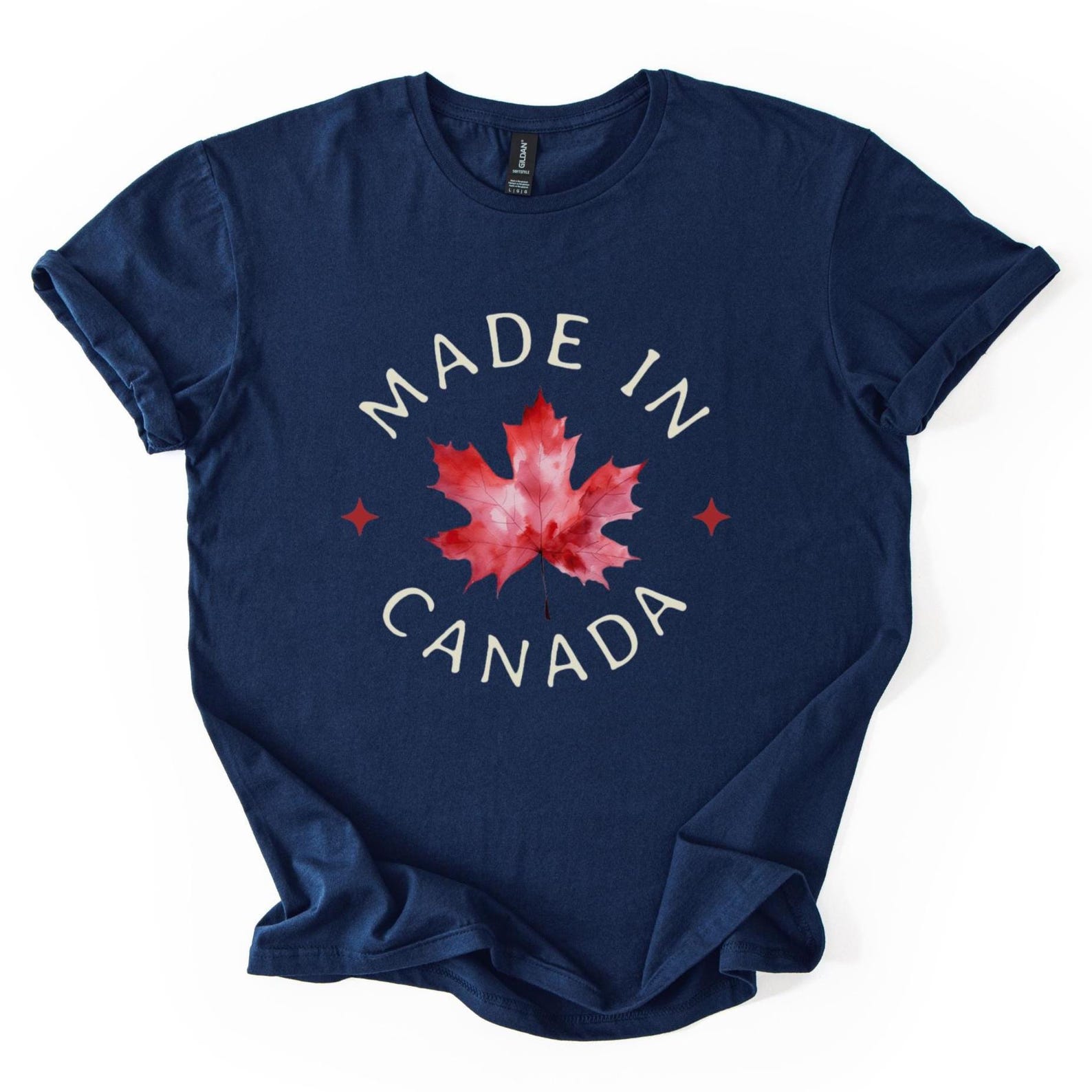 Made in Canada T-shirt, Canadian Maple Leaf Shirt, Canada Pride Tee ...