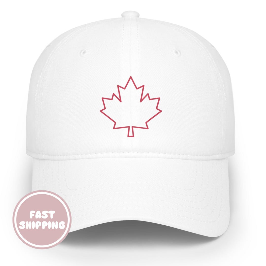 Canadian Maple Leaf Baseball Cap, Canada Pride Hat, Low Profile ...
