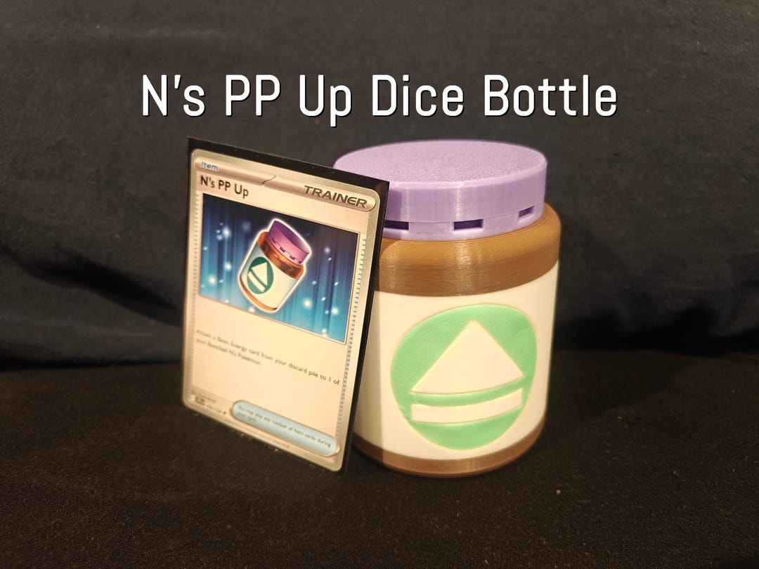 N's PP up Dice Bottle - Store Your Dice, Coins, and Other Small TCG ...