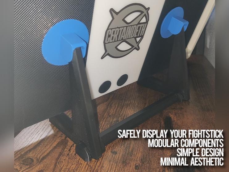 Modular Fightstick Stand (ready to Assemble Kit) - Etsy