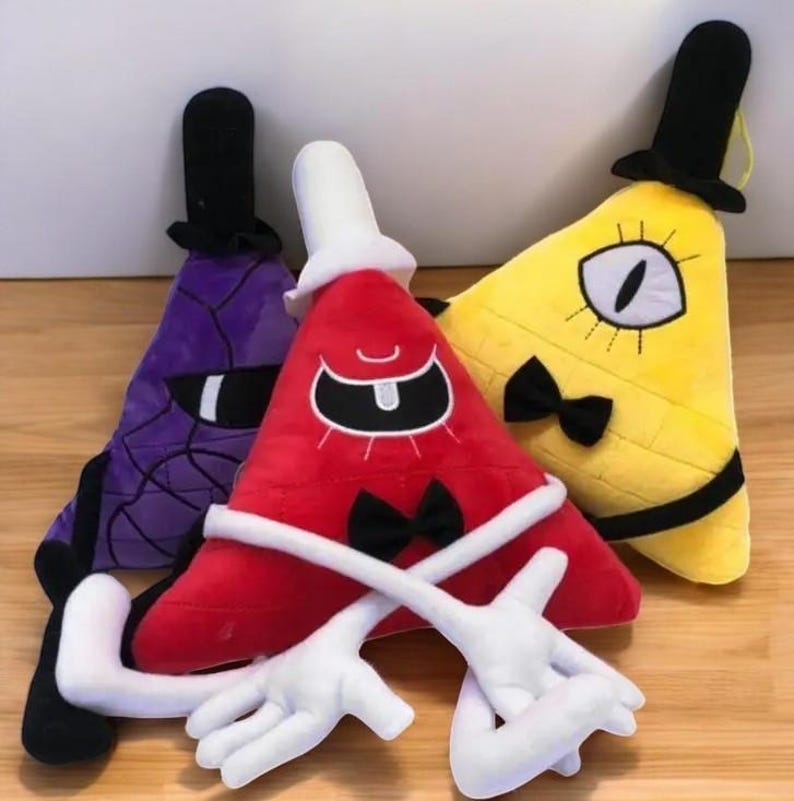 Gravity Falls Bill Cipher Plush, Cute and Cuddly Bill Cipher Plushie for Fans, Perfect Gift for ...