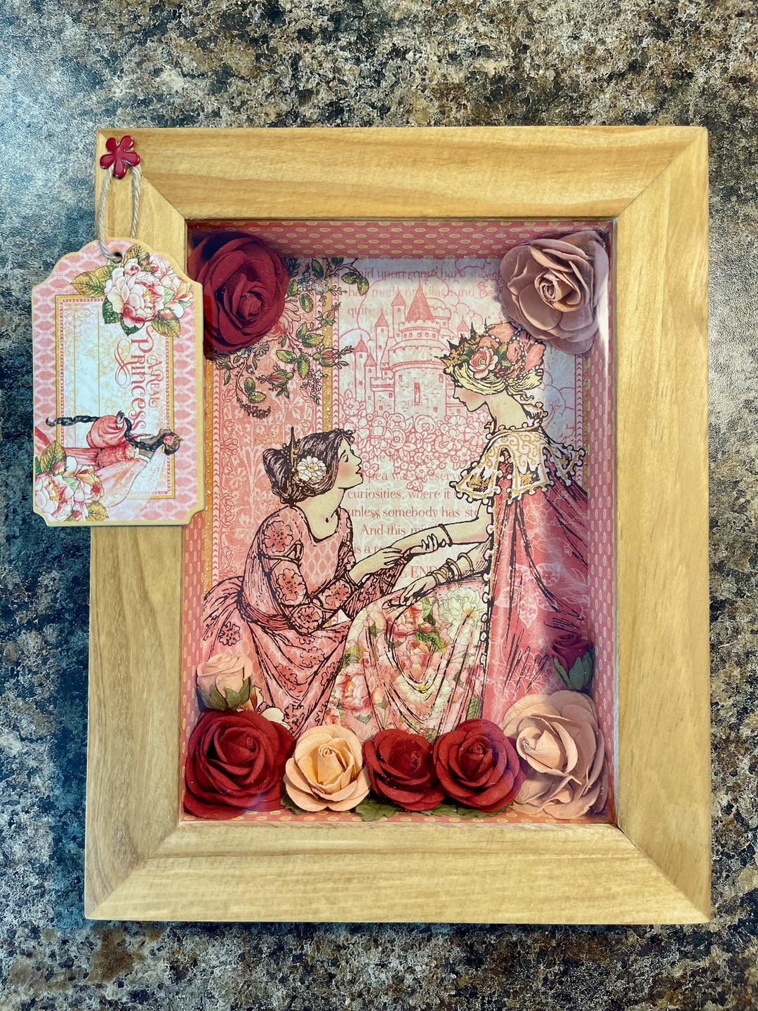 Princess, Handmade, Shadow Box, Gifts for Kids, Princess Shadow Box ...