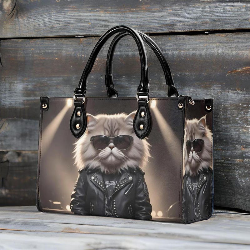 Tuxedo Cat Handbag - Etsy