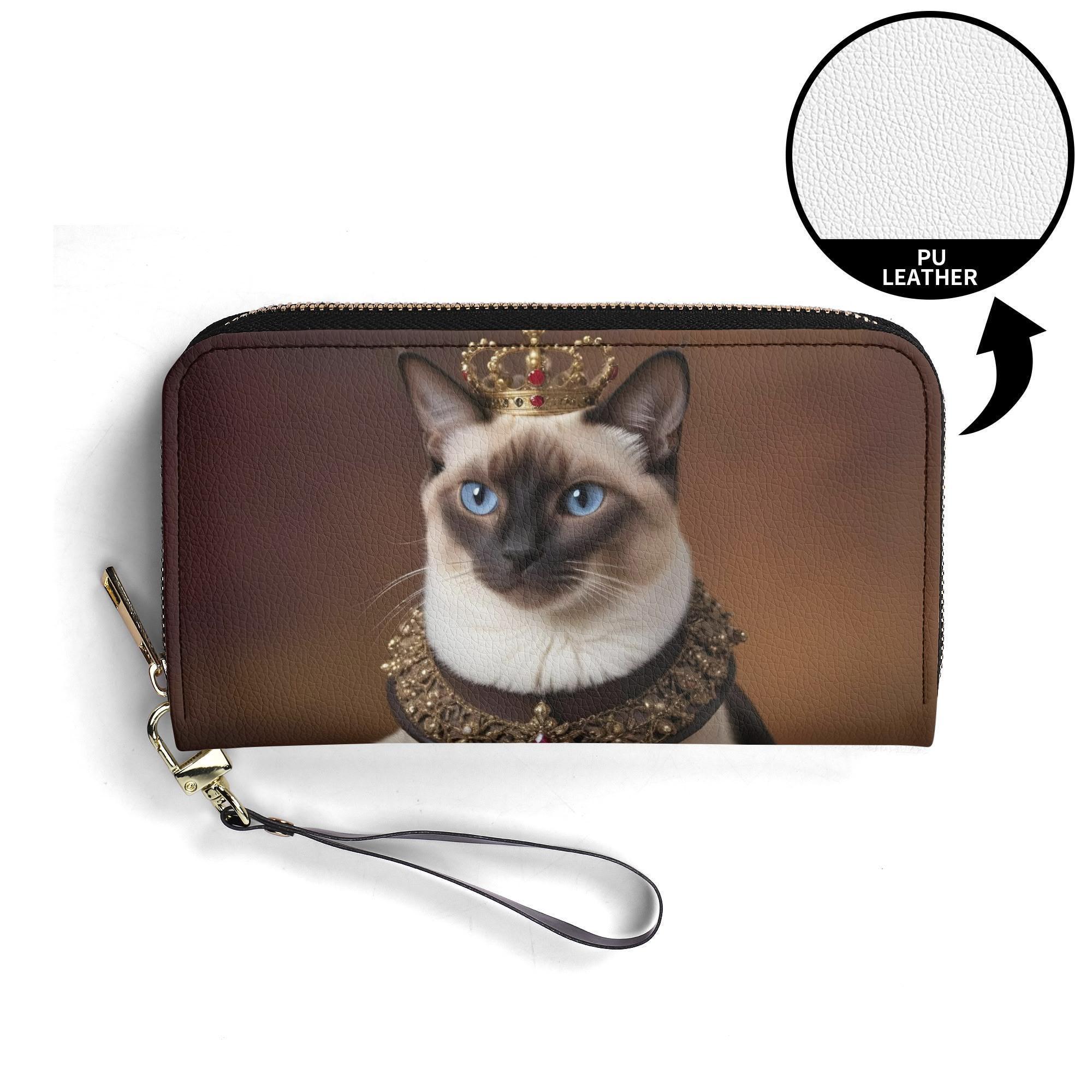 Siamese Cat Wallet – Vegan Leather Cute Wallet for Women | Unique Gift ...