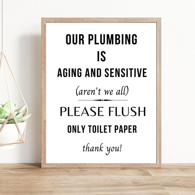 Do Not Use Toilet Sign - Etsy