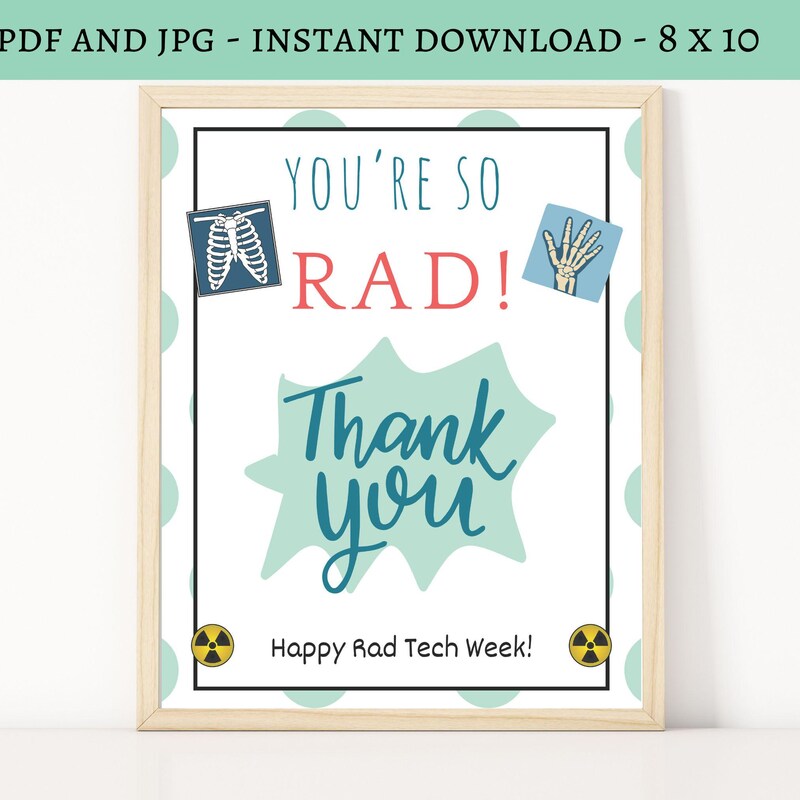 Rad Tech Week Banner - Etsy