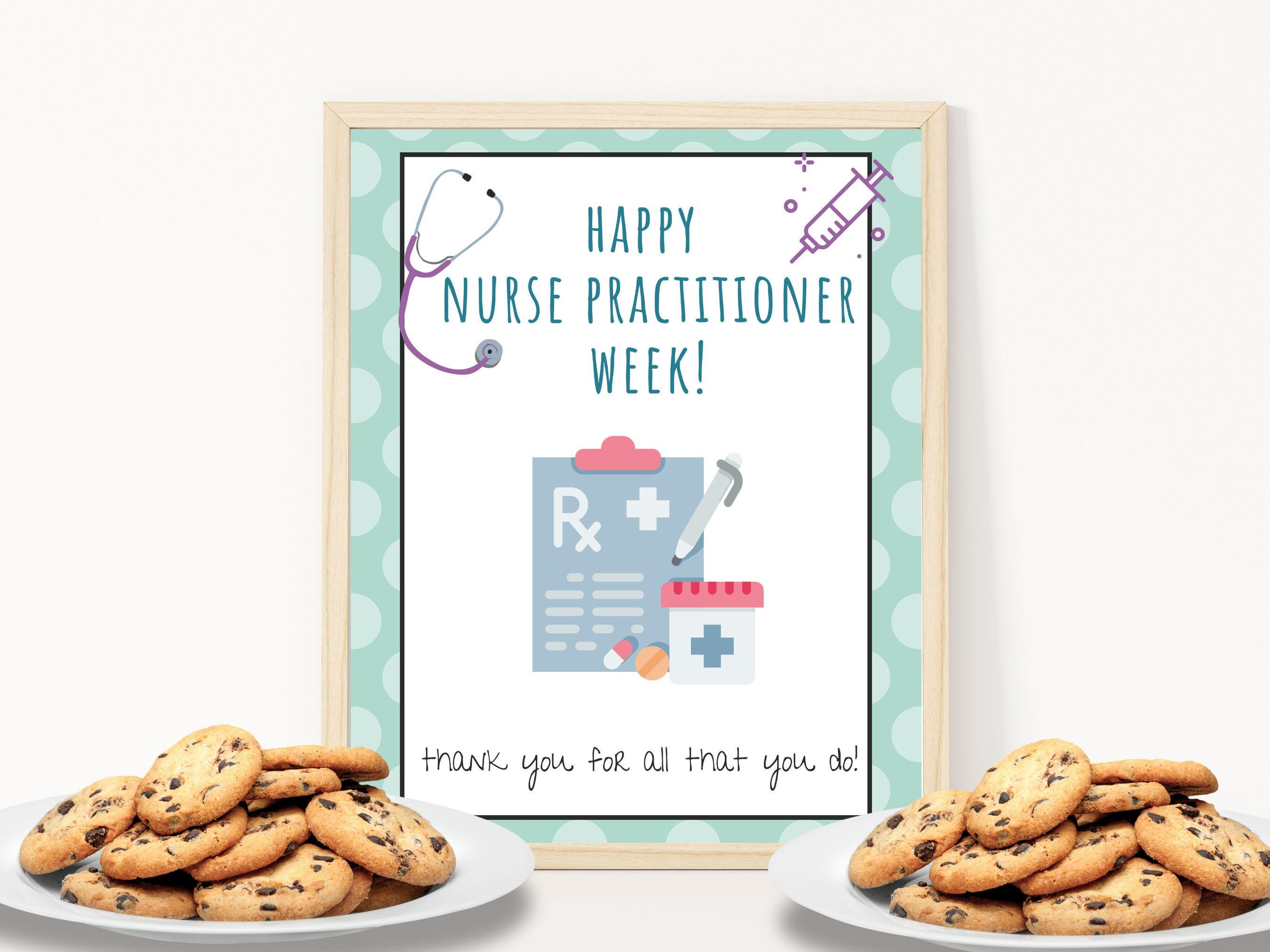 Happy Nurse Practitioner Week Sign, Printable Np Week Banner, NP Week ...