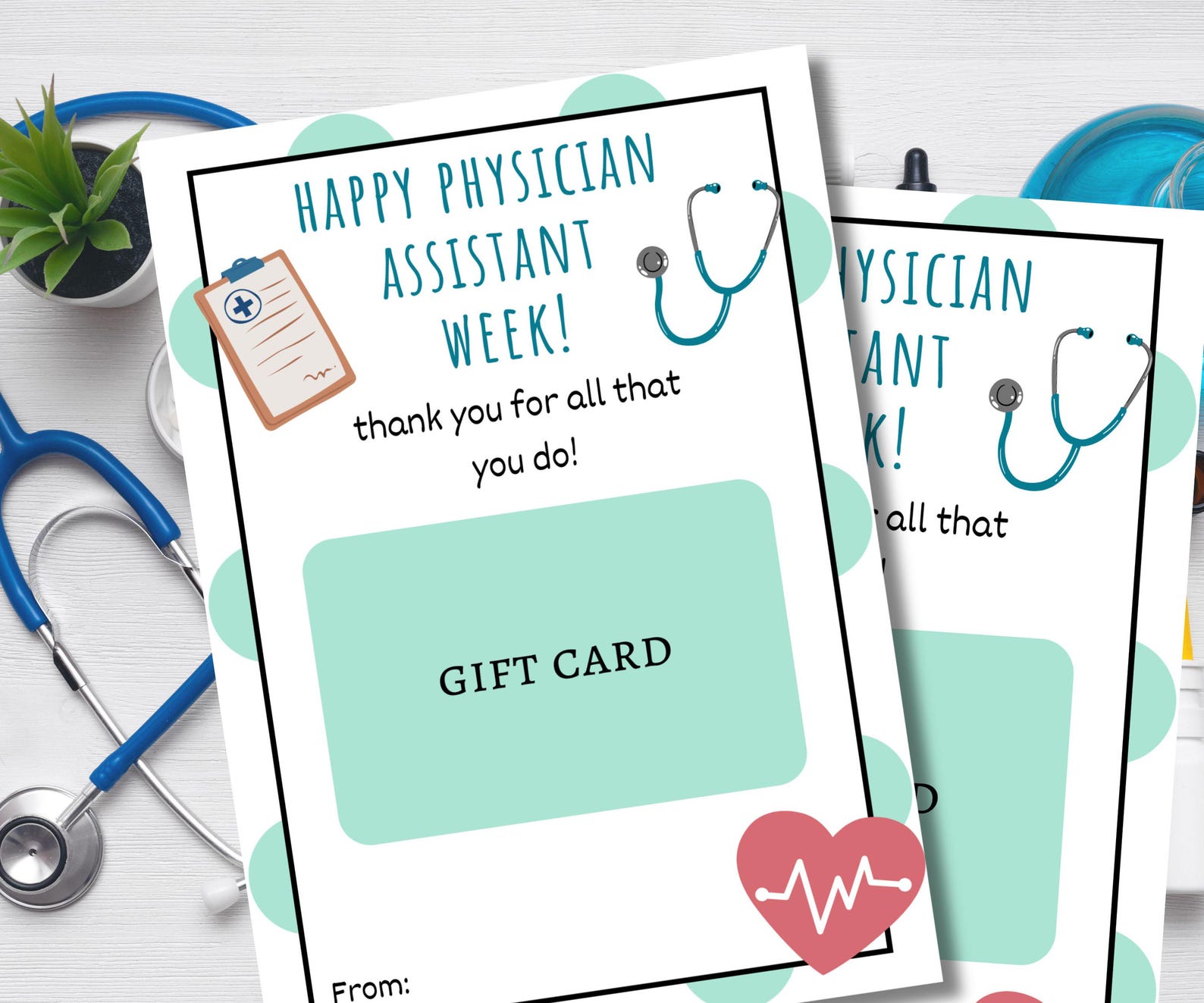 Physician Assistant Week Gift, Gift Card Holder, PA Week Gift, PA ...
