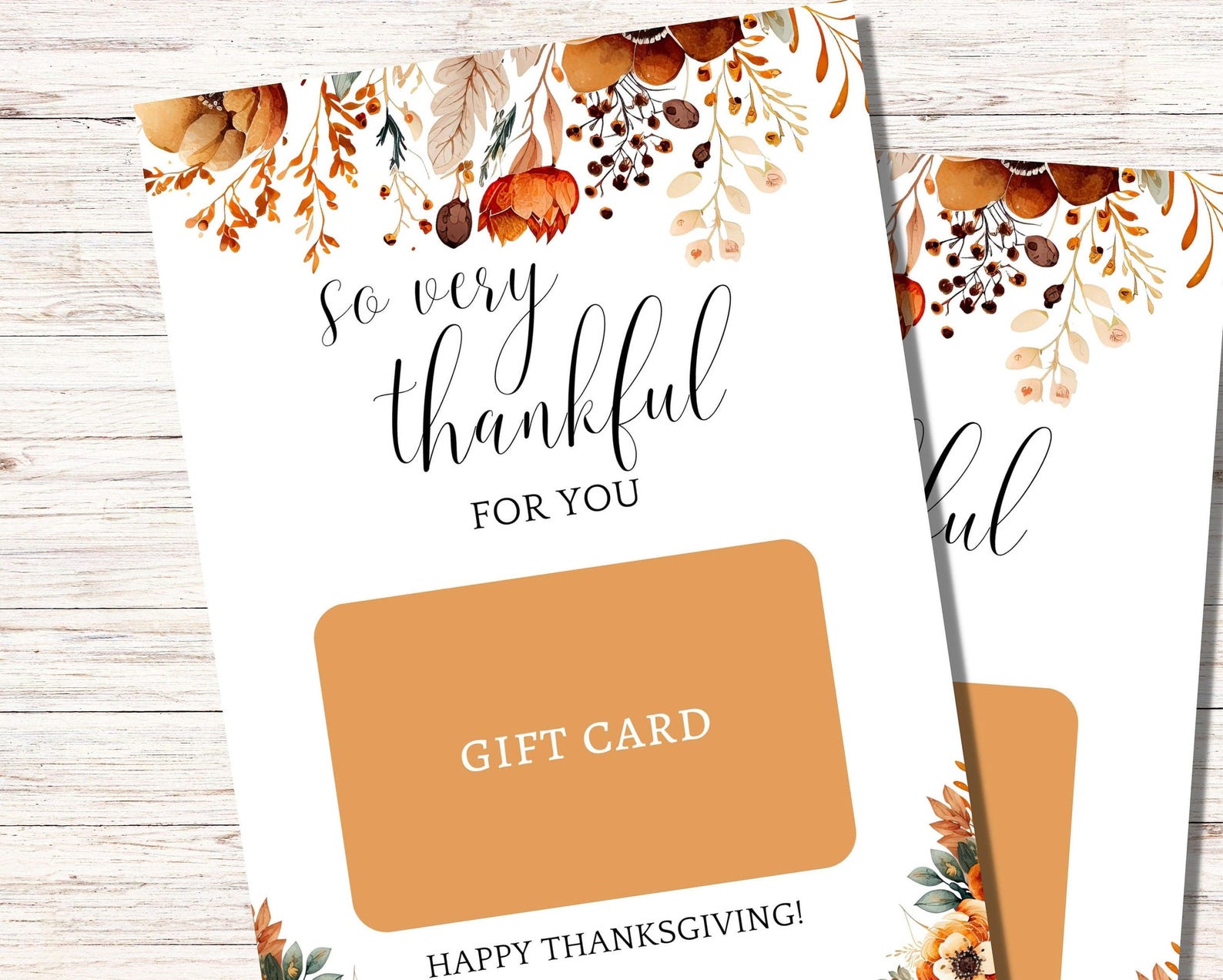 Thanksgiving Gift Card Holder, Thankful for You, Gift for Teacher ...