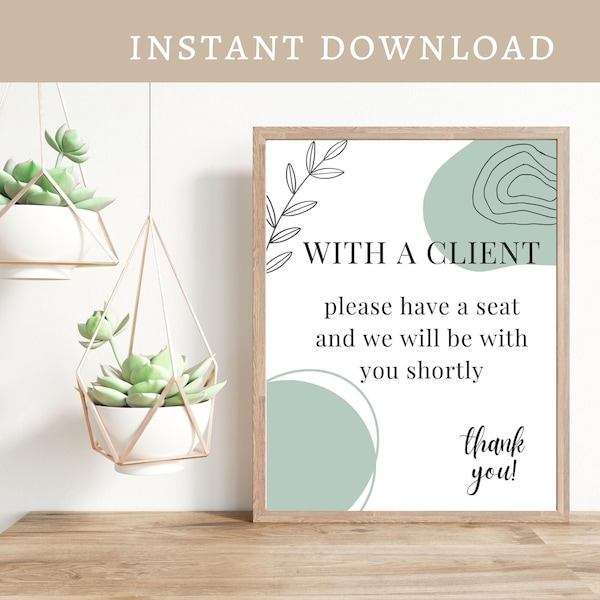 Please Wait in Waiting Room Sign - Etsy