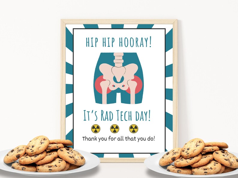 Printable Rad Tech Week Banner, Rad Tech Week Sign, Radiology Tech ...