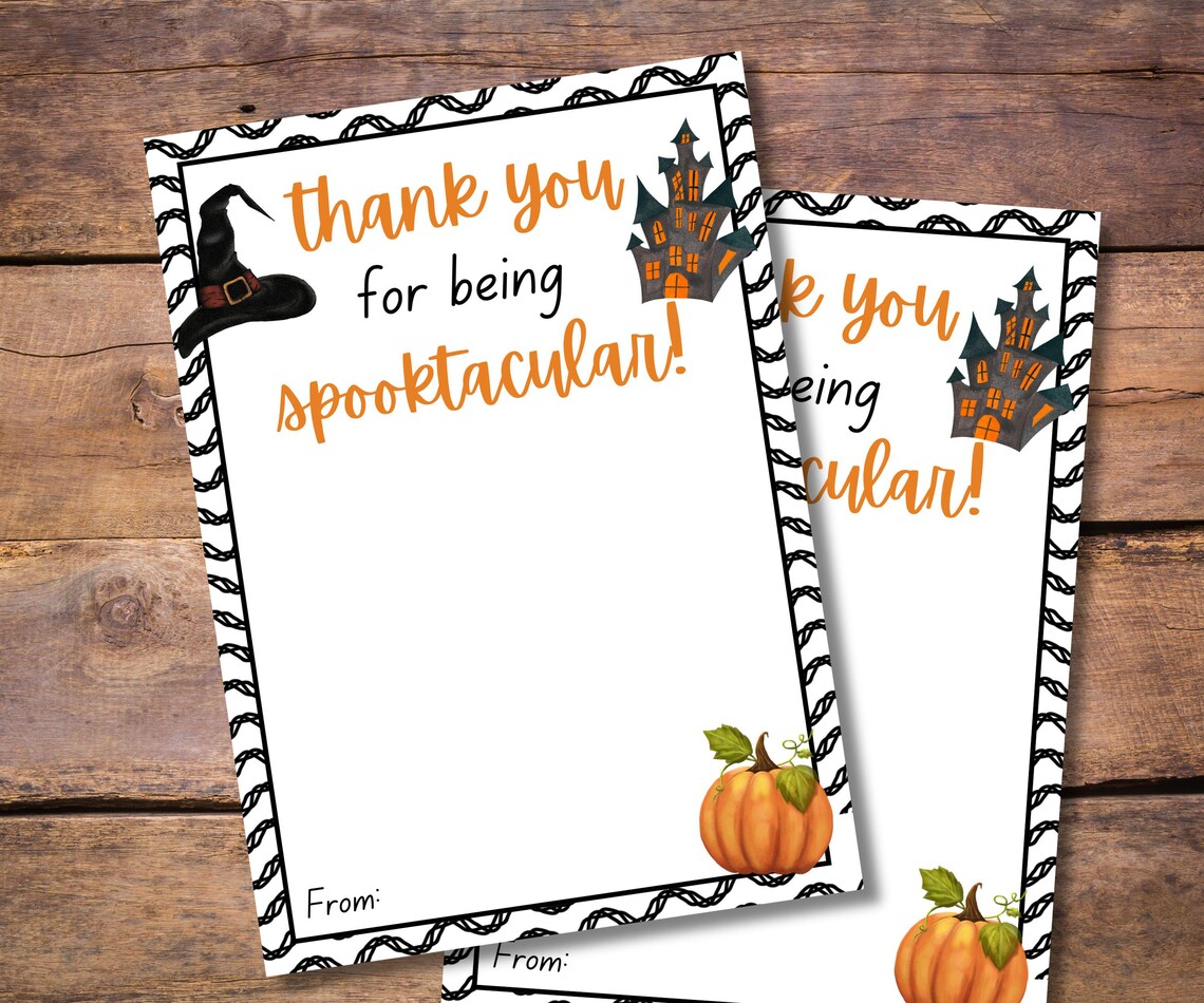 Halloween Gift Card Holder, Halloween Gift for Teacher, Staff ...