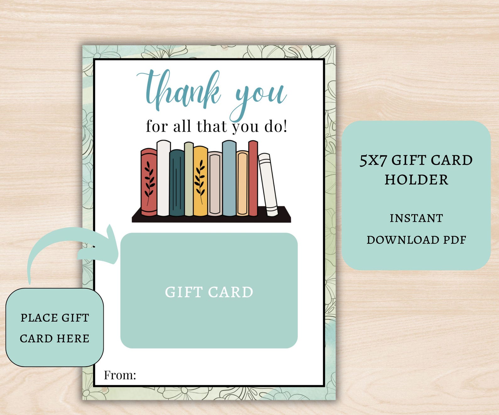 Librarian Thank You Gift, School Librarian, Librarian Appreciation Week ...