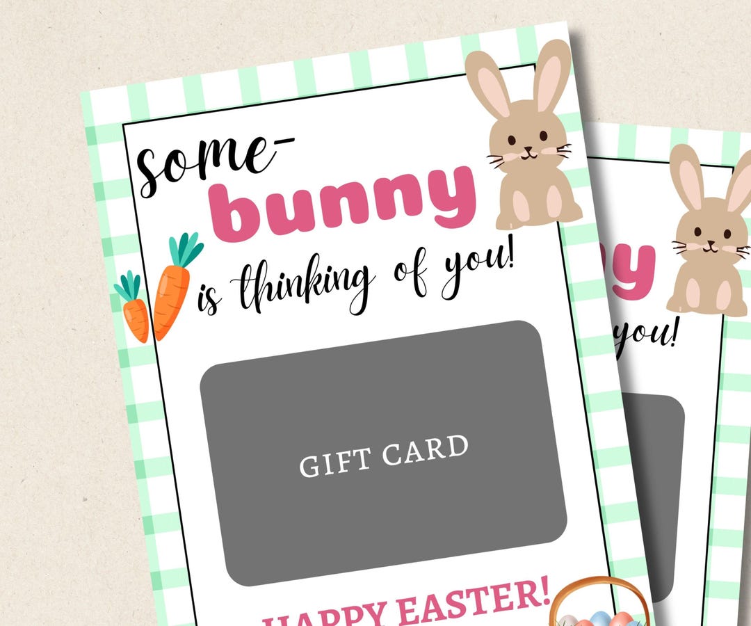 Easter Gift Card Holder, Easter Gift for Teacher, Coffee Gift Card ...