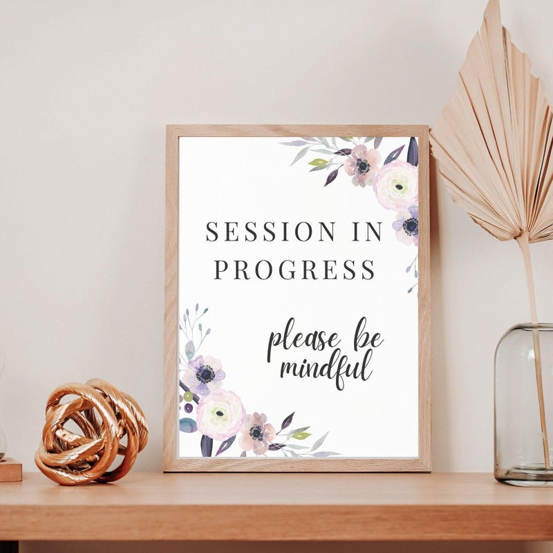 In Session Sign - Etsy