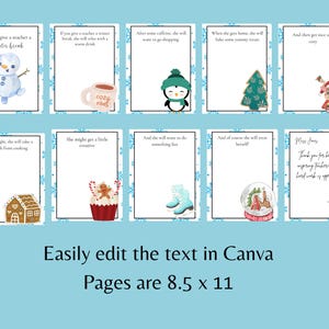 If You Give A Teacher A Christmas Break, Gift Card Book for Teacher ...