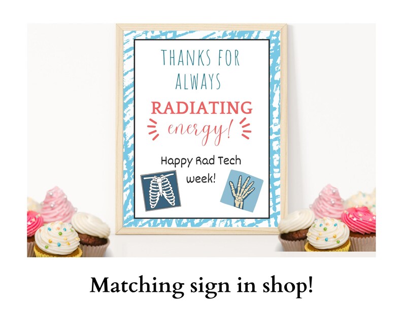 Rad Tech Week Gift, Gift Card Holder, Rad Tech Appreciation Week Gift ...