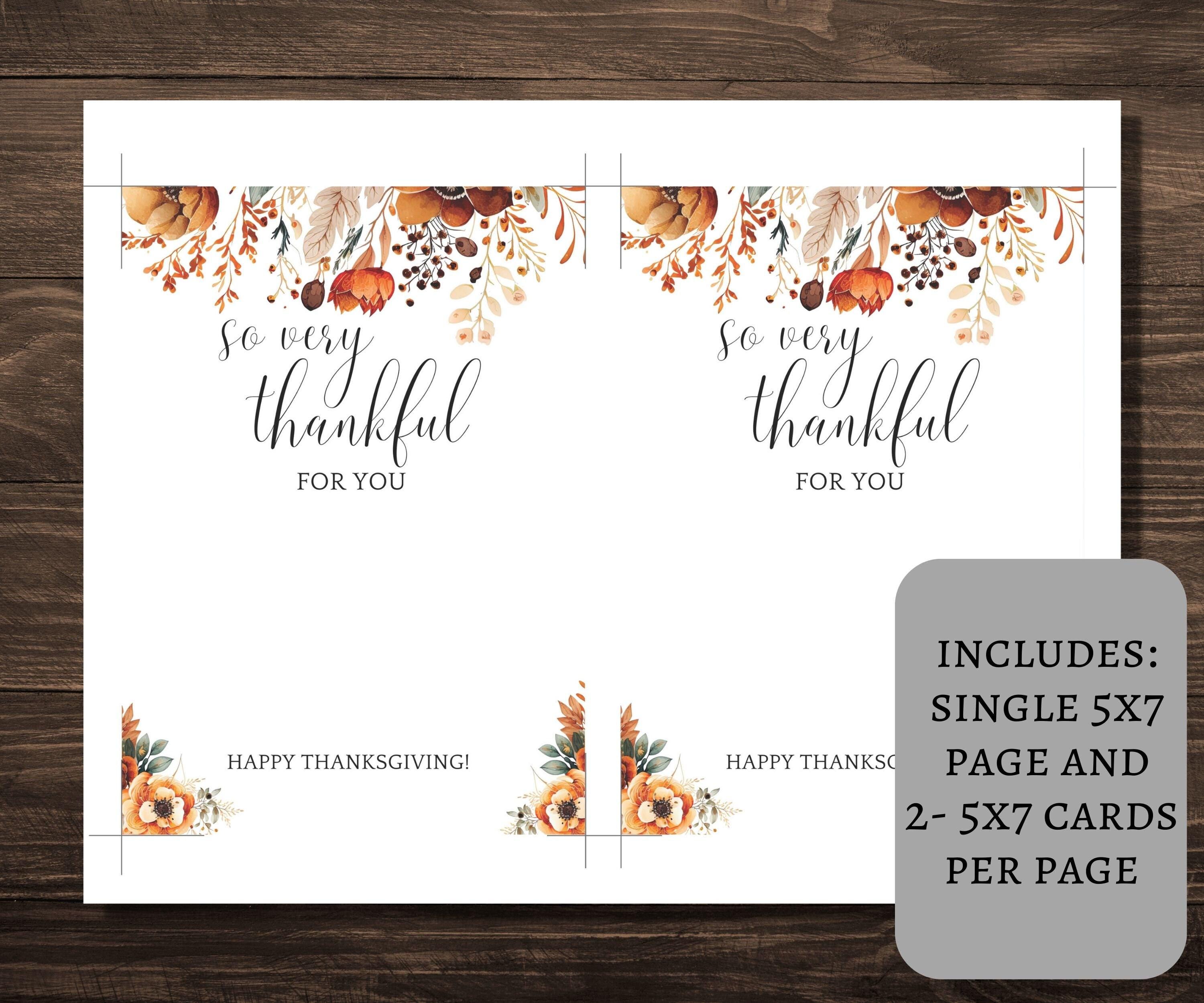 Thanksgiving Gift Card Holder, Thankful for You, Gift for Teacher ...