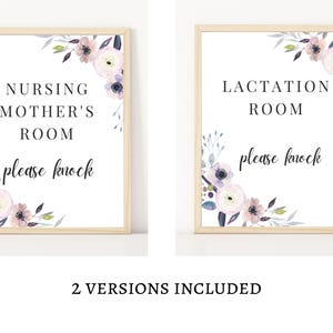 Nursing Mother Room Sign Printable, Please Do Not Disturb Sign ...