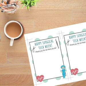 Surgical Tech Week Gift, Gift Card Holder, Surgical Tech Appreciation ...