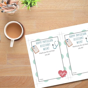 Physician Assistant Week Gift, Gift Card Holder, PA Week Gift, PA ...