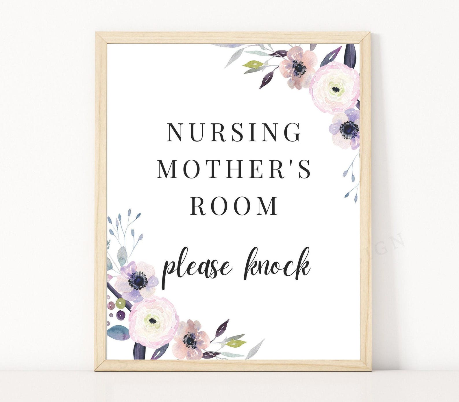 Nursing Mother Room Sign Printable, Please Do Not Disturb Sign, Lactation Room Sign, Pumping in ...