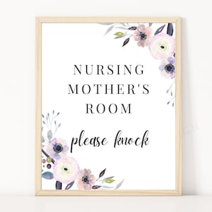 Nursing Mother Room Sign Printable, Please Do Not Disturb Sign ...