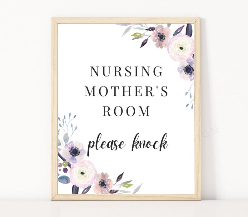 Nursing Mother Room Sign Printable, Please Do Not Disturb Sign ...