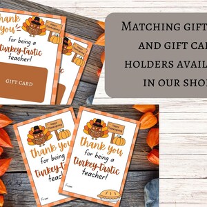PTO Teacher Appreciation Sign, Teacher Thanksgiving Gift, Pie ...