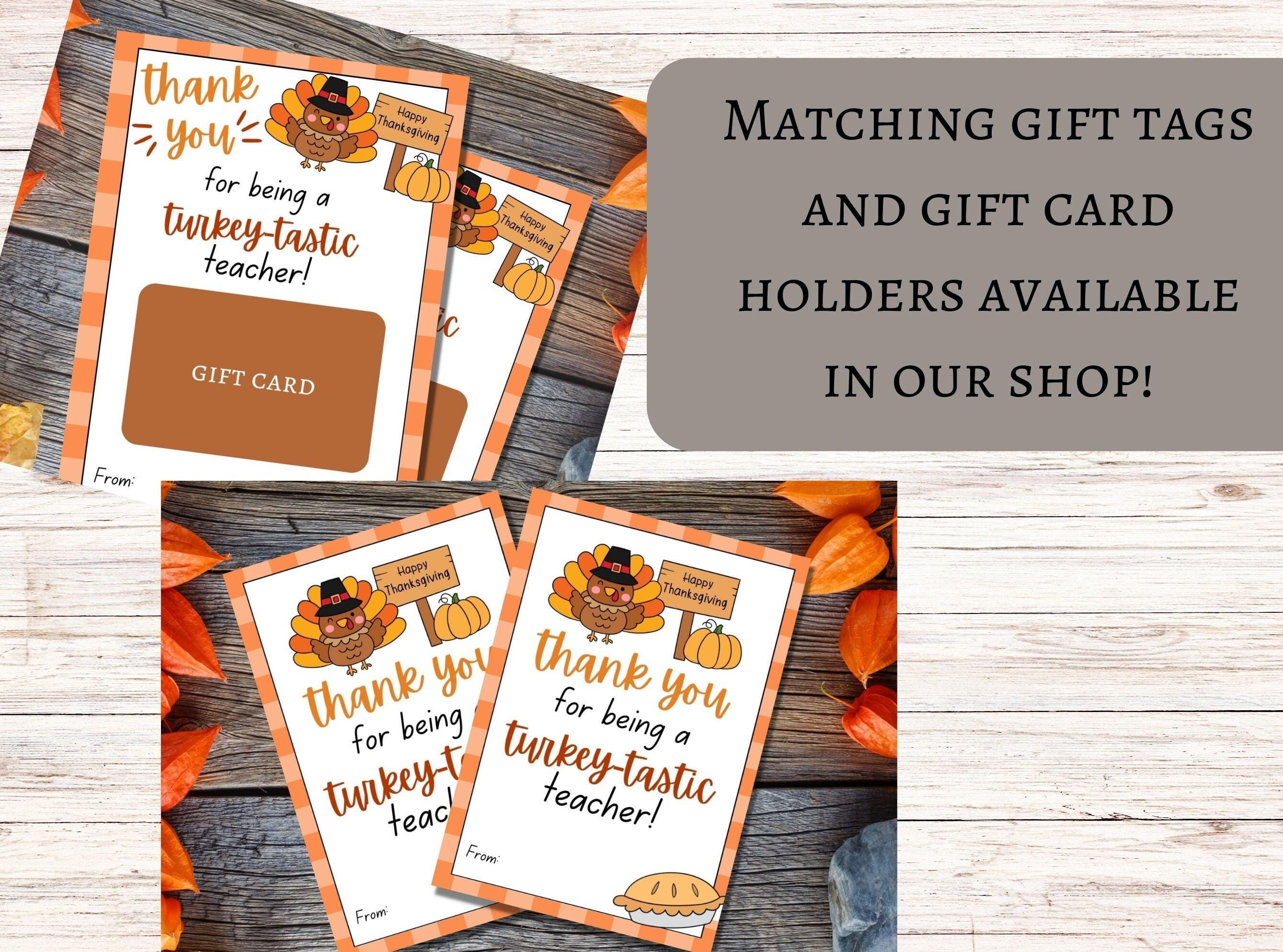 PTO Teacher Appreciation Sign, Teacher Thanksgiving Gift, Pie ...