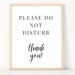 Please Do Not Disturb Sign, Printable Signs for Door, Meeting in ...
