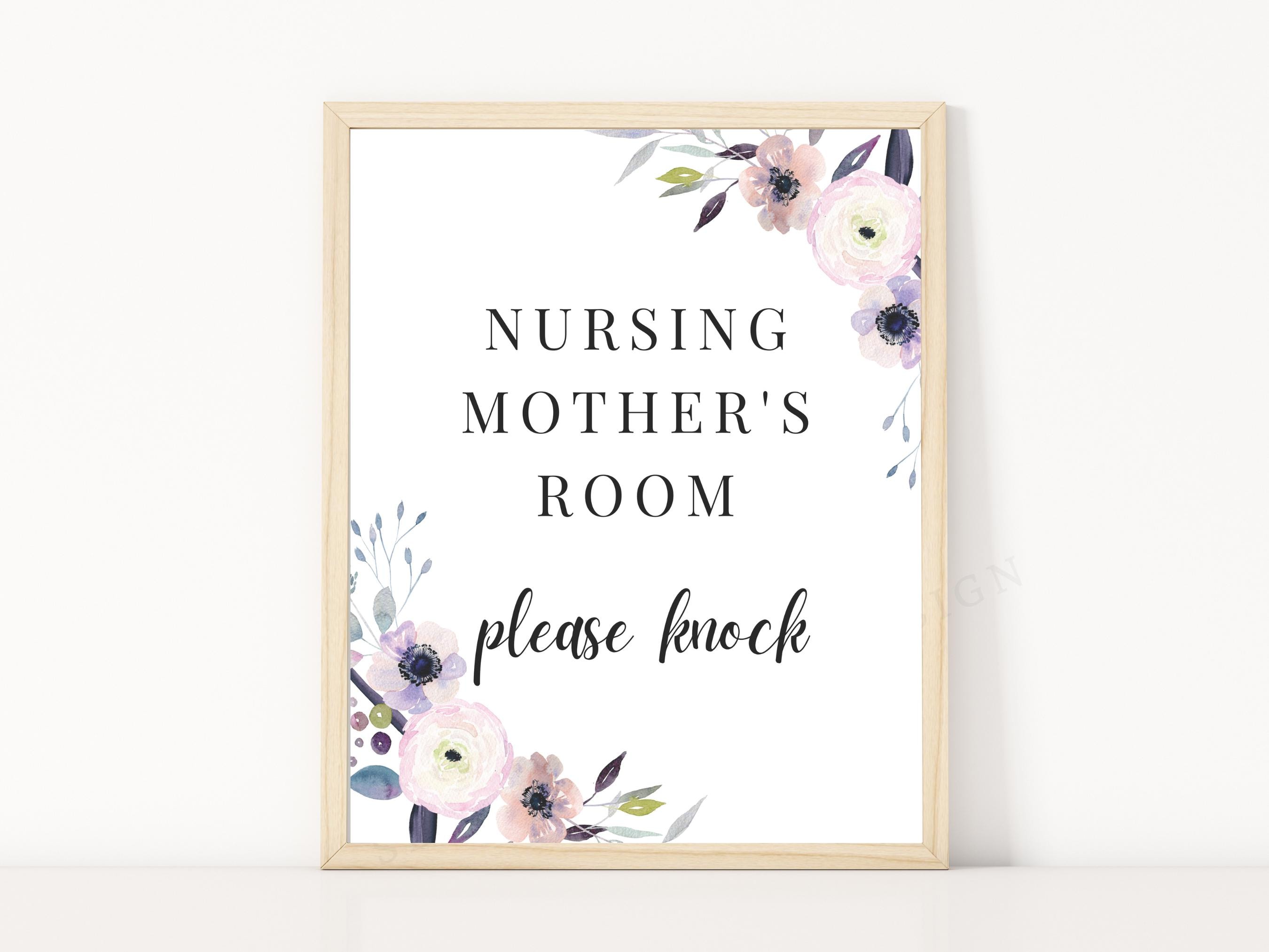 Nursing Mother Room Sign Printable, Please Do Not Disturb Sign ...